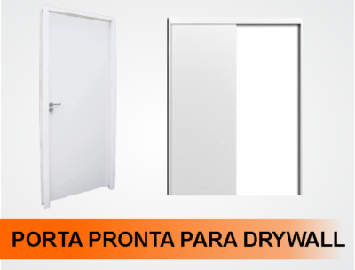 Kit Porta Pronta para Drywall | Macena Gesso